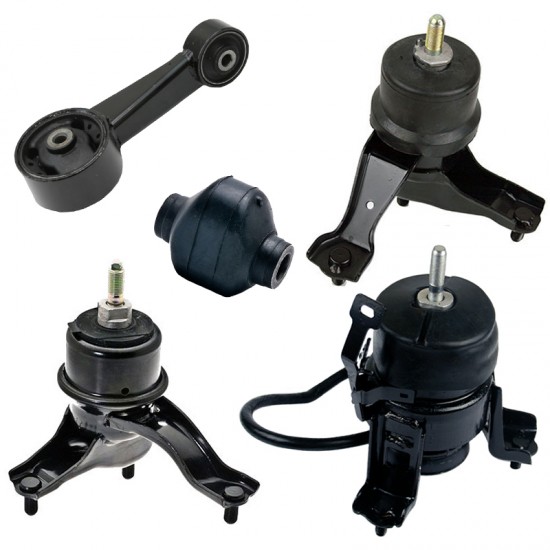 Motor, Torque Strut&Transmission Mount Set For 2008-2013 Toyota ...